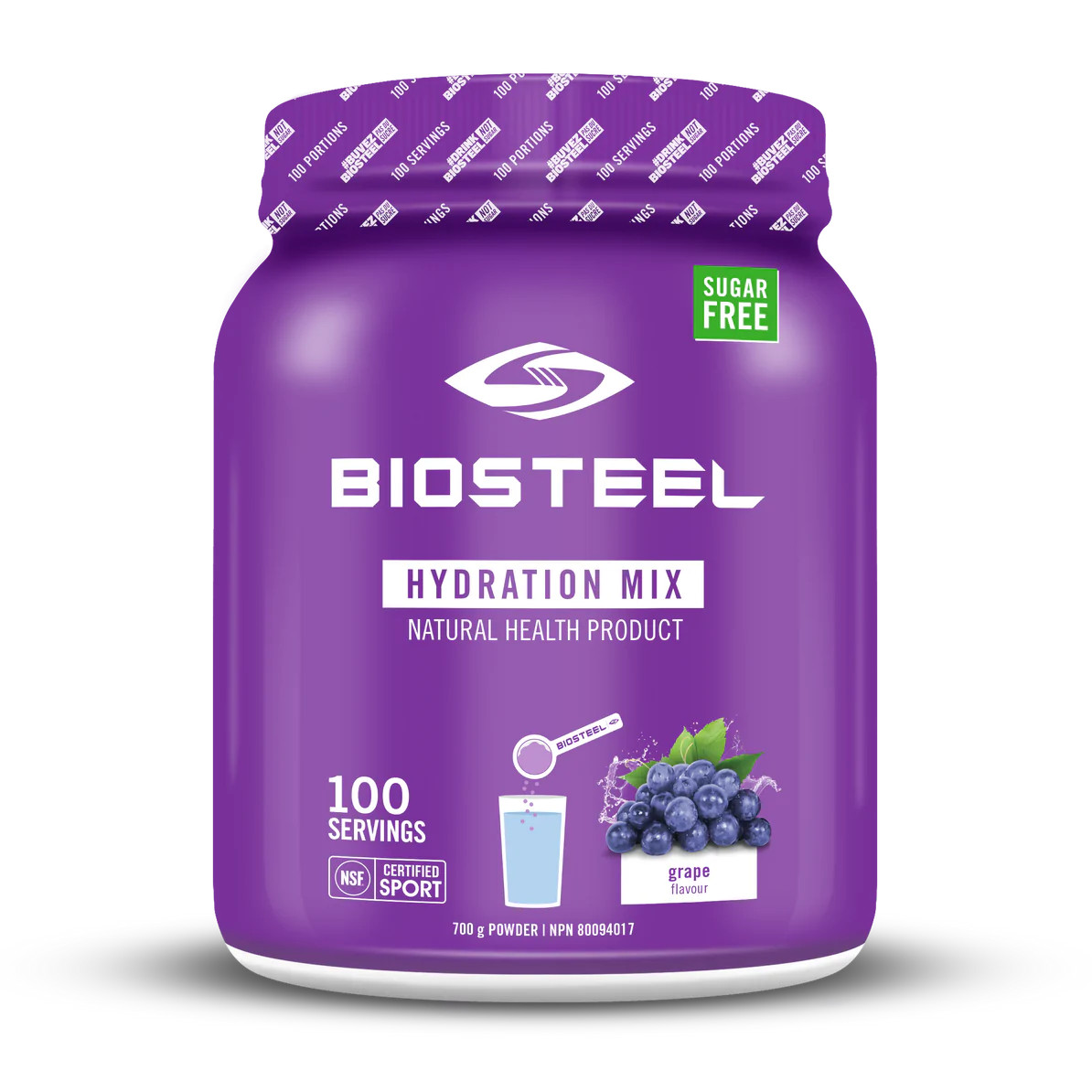 BioSteel Sports Hydration Electrolytes 700g Powder 100 Servings ...