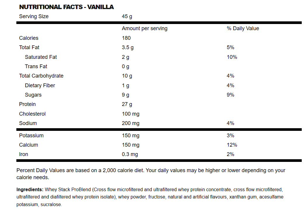 BioX Ultra Whey Stack