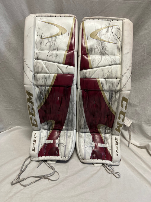 Pro Stock Davis CCM E-Flex 5 Goalie Pads (34+1.5) - Stack The Pads ...