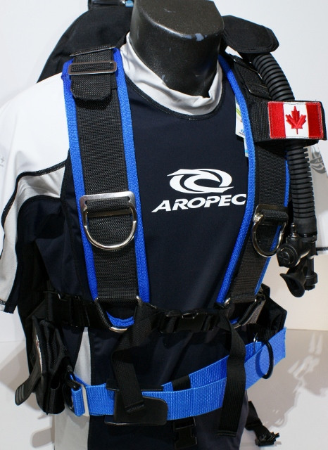 Deluxe Harness for Backplate | Scuba Gear Canada