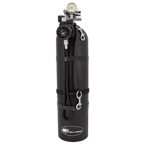 Scuba Force Black Devil DIN Stage Bottle Set | Scuba Gear Canada