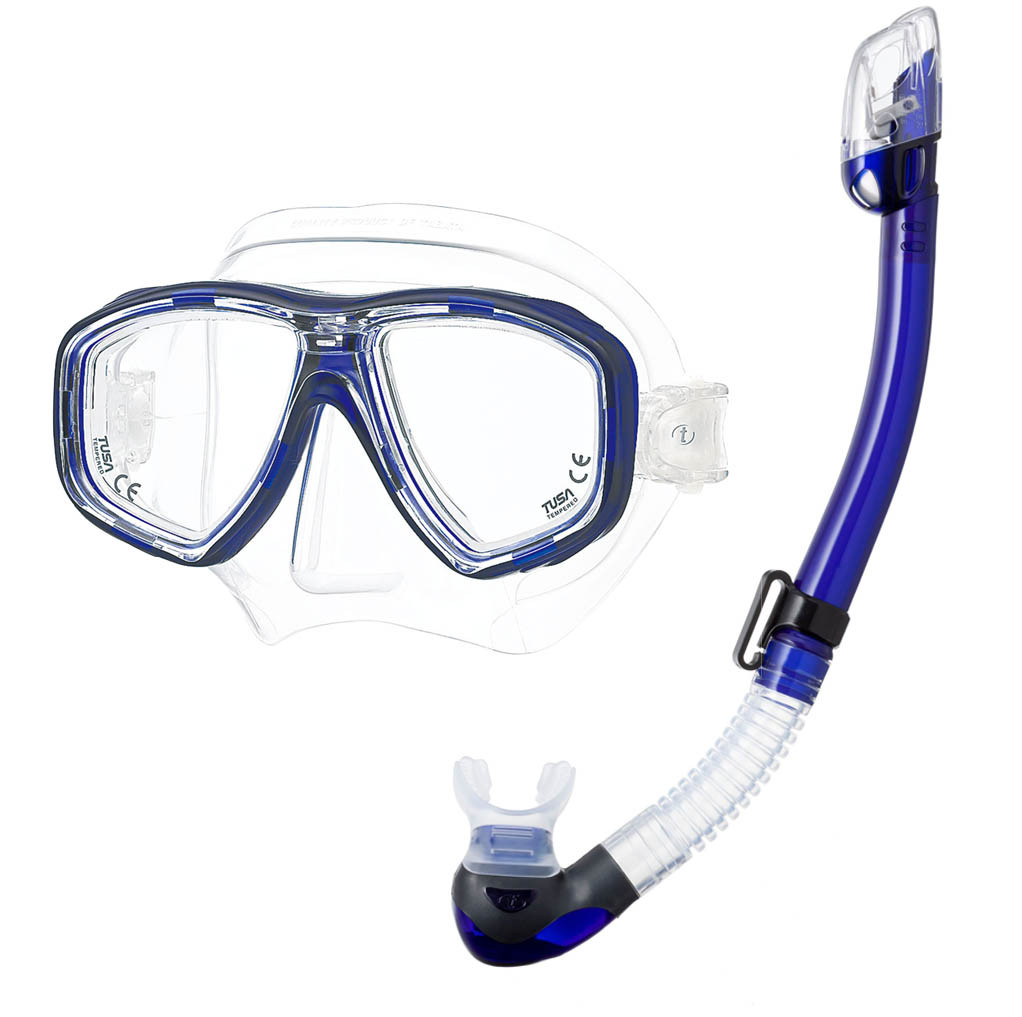 Tusa Ceos Mask & Snorkel Set (with Optional Optical Lenses) | Scuba ...