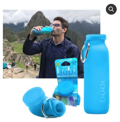 Silicone Water Bottle | Bubi Bottle | Scuba Gear Canada