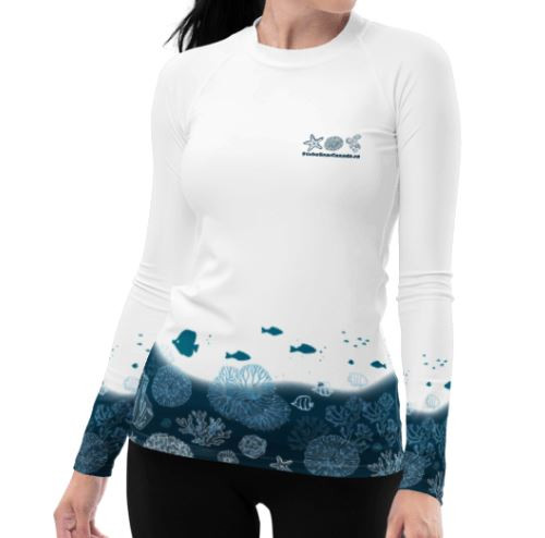 Rashguard - Coral Reef - Ladies | Scuba Gear Canada
