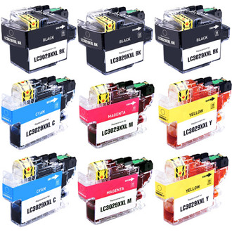 Compatible Brother LC3029 Ink Combo (Super High-Yield) | 9-Pack