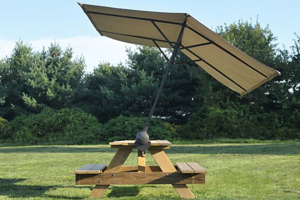 Quick Clamp Canopy, Tilt Mount Desert Bronze - Shelters of New England