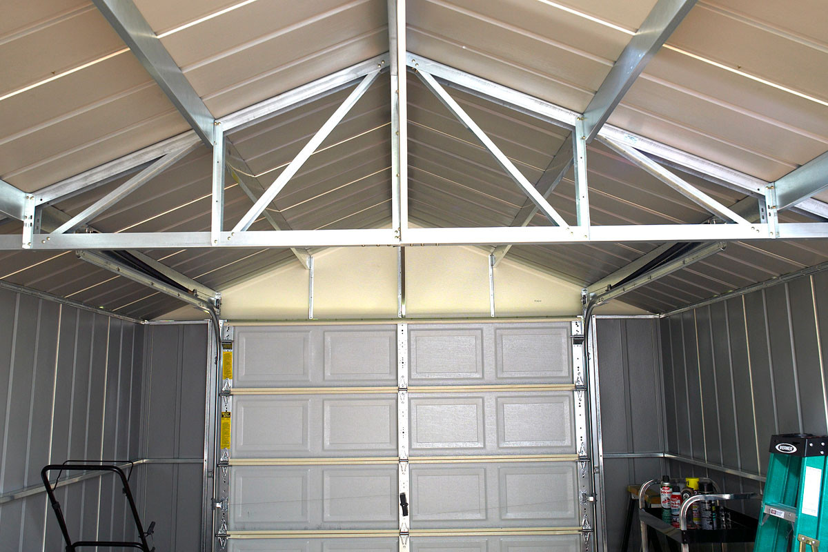 Arrow Murryhill 12' Wide Garage, Steel Storage Building, Prefab Storage ...