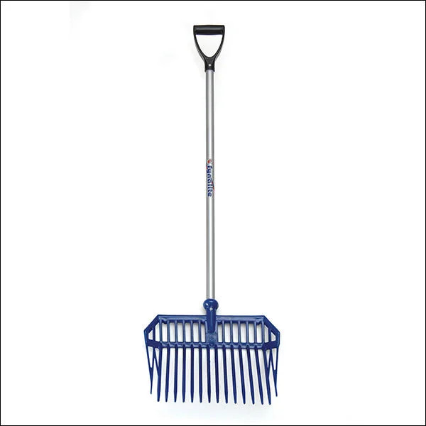 Fynalite Plastic Shaving Fork Standard D Handle. 110cm Aluminium handle ...