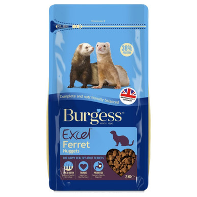 Burgess Excel Ferret 2Kg - Nordale Pet & Farm Supplies