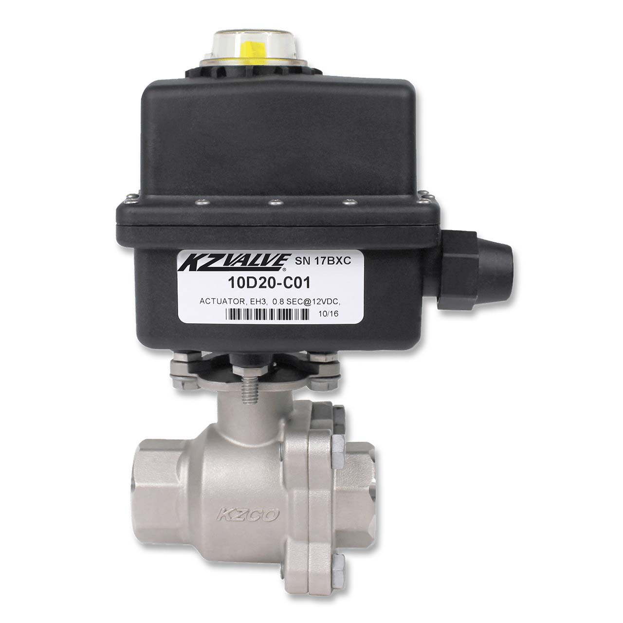 KZValve S Series NH3 1 Inch On/Off Ball Valve - Ag Express