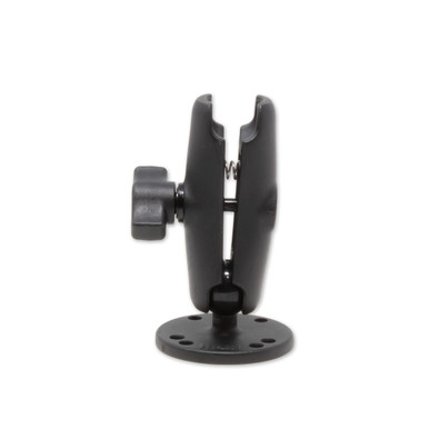 RAM 1-Inch Ball Standard Length Double Socket Arm with 2.5-Inch Round ...