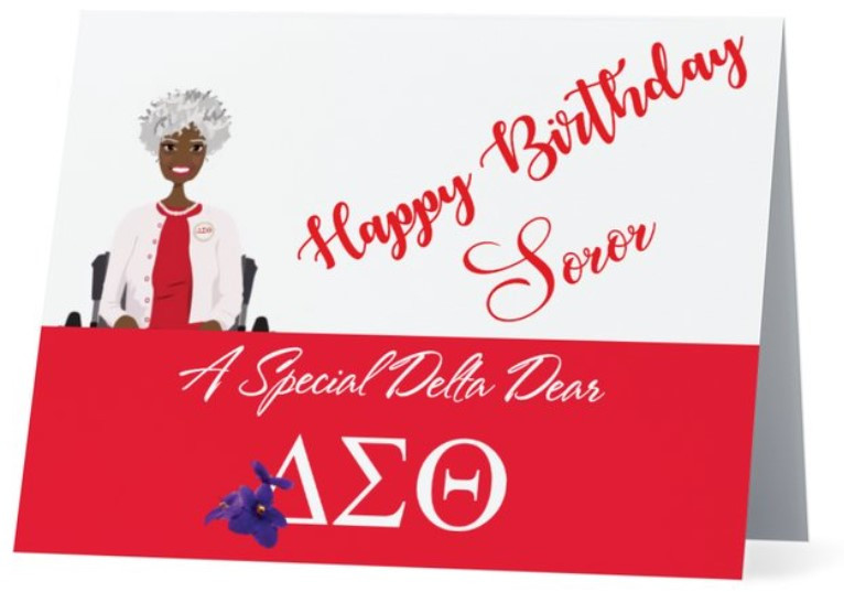 DELTAVERSARY - DELTA CARD - RED SPARKLE- SPECIAL GLOSS COATING - Delta ...