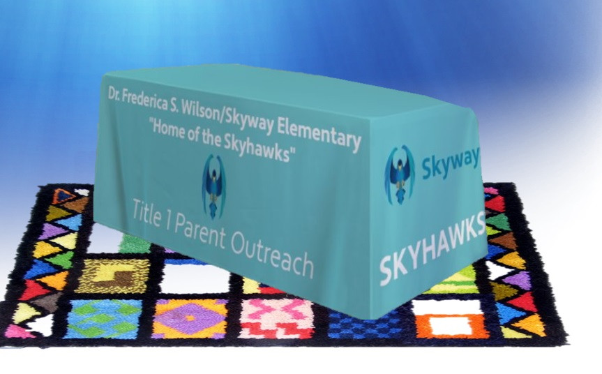 Schools - Retractable banner and School Table Covers - Table Covers ...