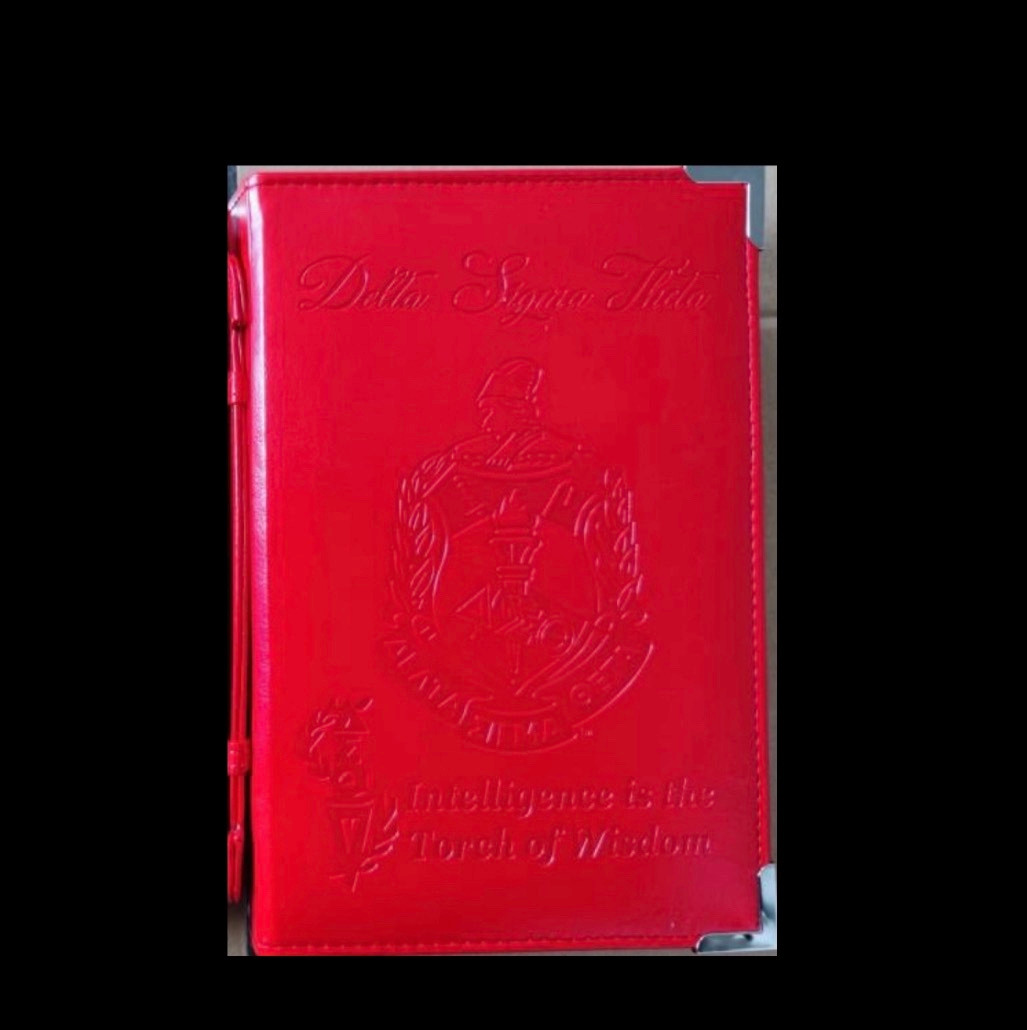 Delta Crest Red PU Leather Ritual Cover - Delta Crest - Torch of Wisdom ...