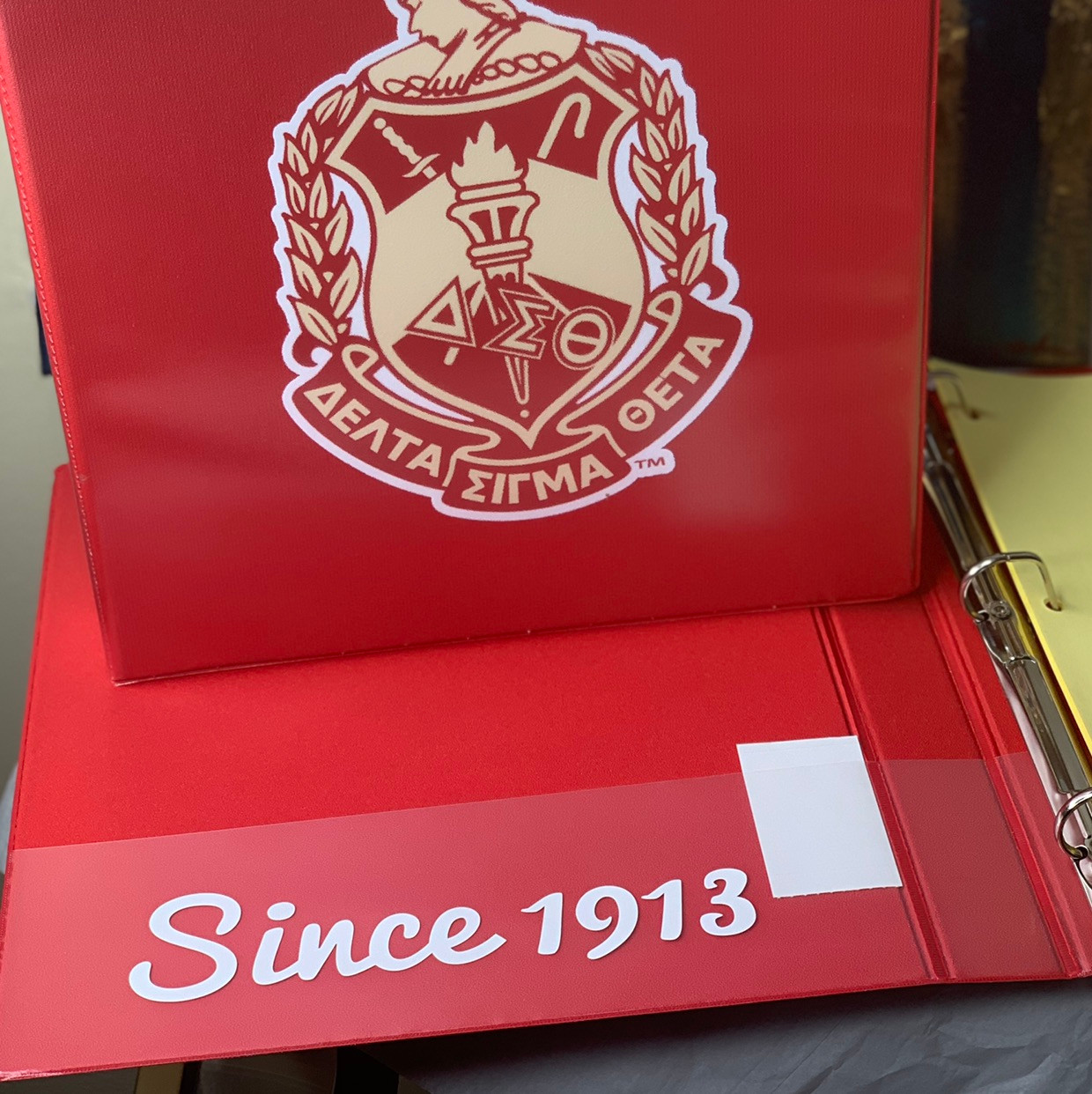 Delta Crest 3-Ring Binder - Binder and Dividers - Delta Crest Transfer ...
