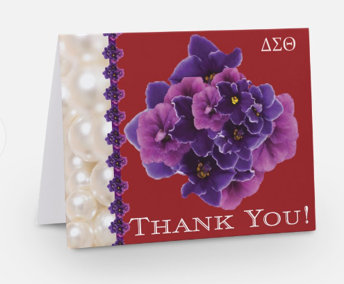 THANK YOU Delta Sigma Theta Sorority, Inc. - African Violets and PEARLS ...