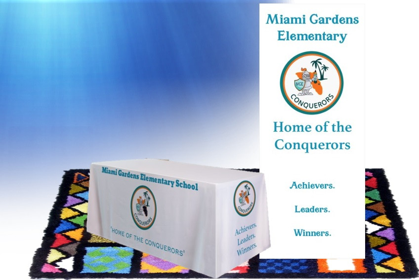 Schools - Retractable banner and School Table Covers - Table Covers ...