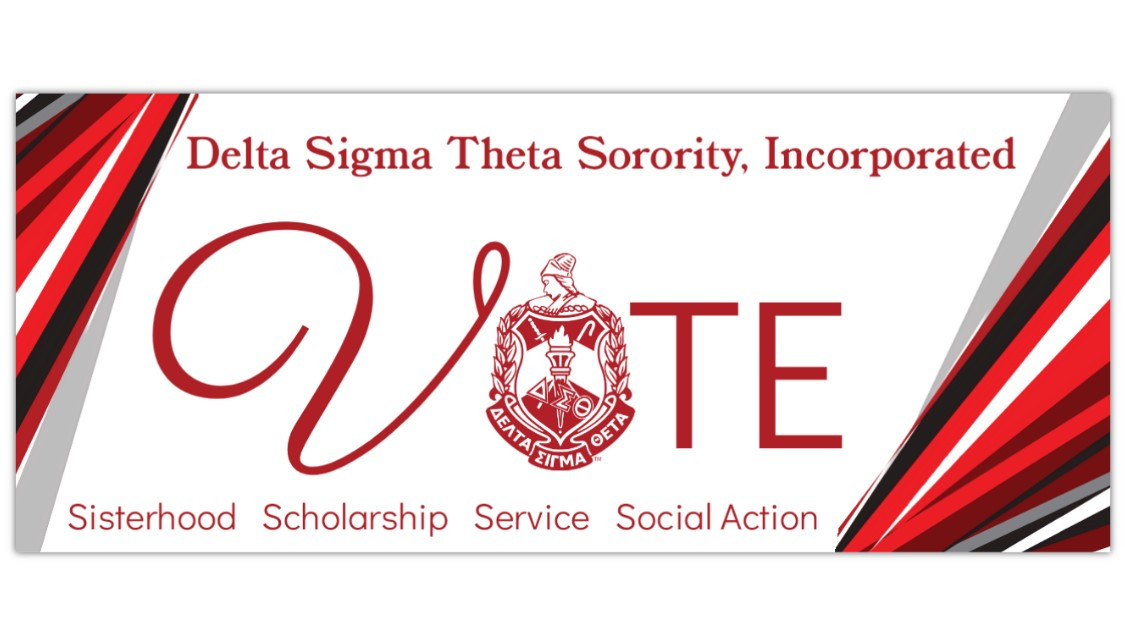 Delta Sigma Theta Retractable Banners - Delta Banner - Sorority Banner ...