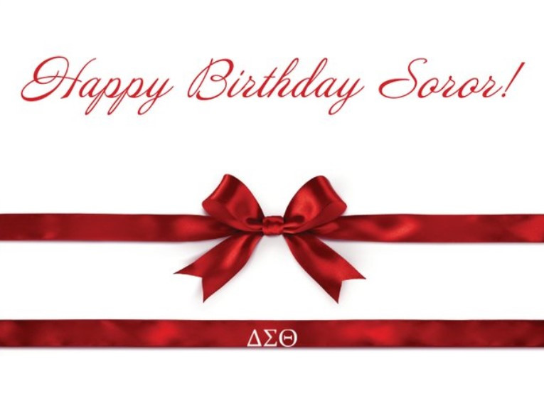 Delta Sigma Theta - Delta Sigma Theta Birthday Notecards - 1913 - Delta ...