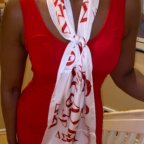 All Delta Love Scarf - Versatile Delta Scarf - Delta Symbols Sorority ...