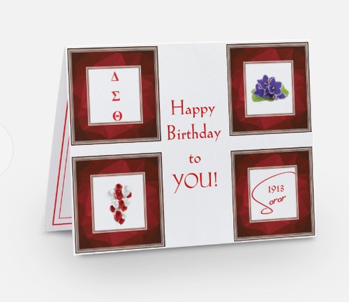 Delta Sigma Theta - Delta Sigma Theta Birthday Notecards - 1913 - Delta ...