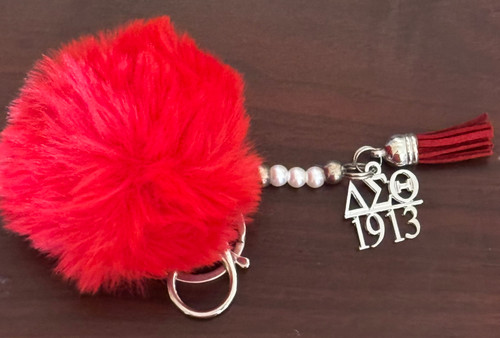 Fashionable Delta Pearls and Charm Purse Charm - Delta symbols - Delta ...