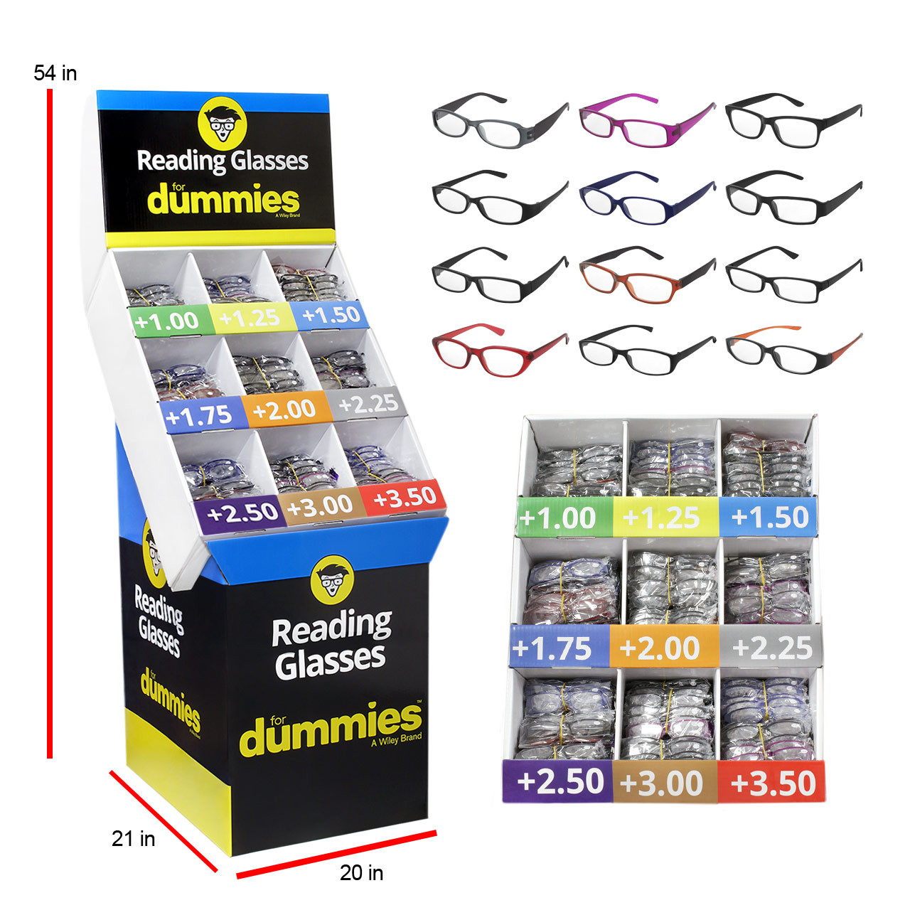 Wholesale Bulk Displays, Cases, Chains & Pouches