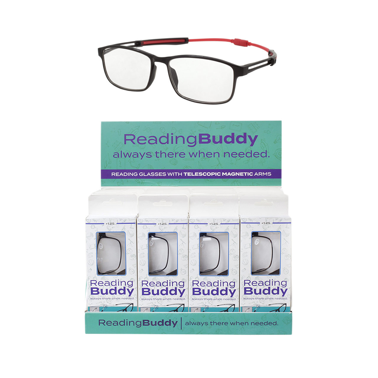 Get Eye-Catching Reading Glasses Display Cases