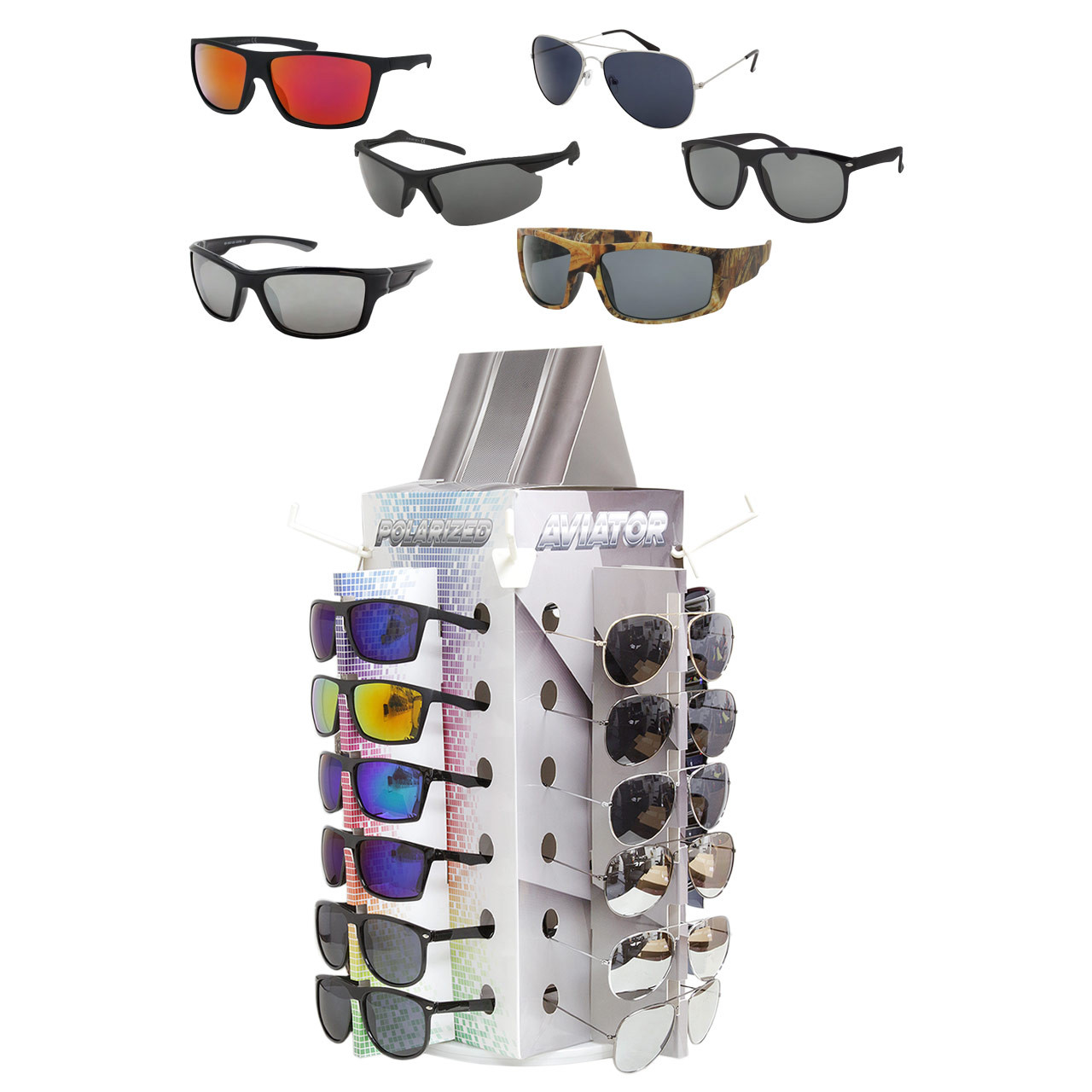 Deals on Wholesale Sunglasses Display Cases & Racks