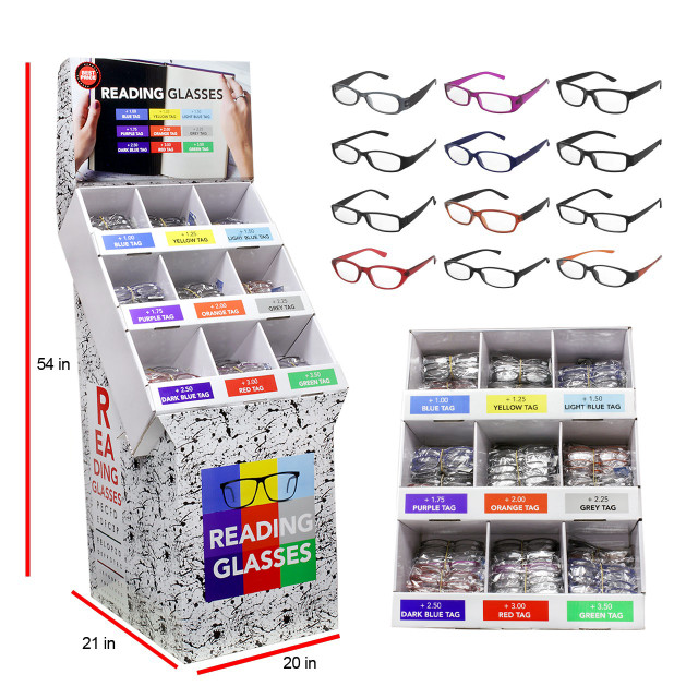 Get Eye-Catching Reading Glasses Display Cases