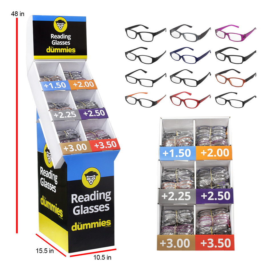 Get Eye-Catching Reading Glasses Display Cases