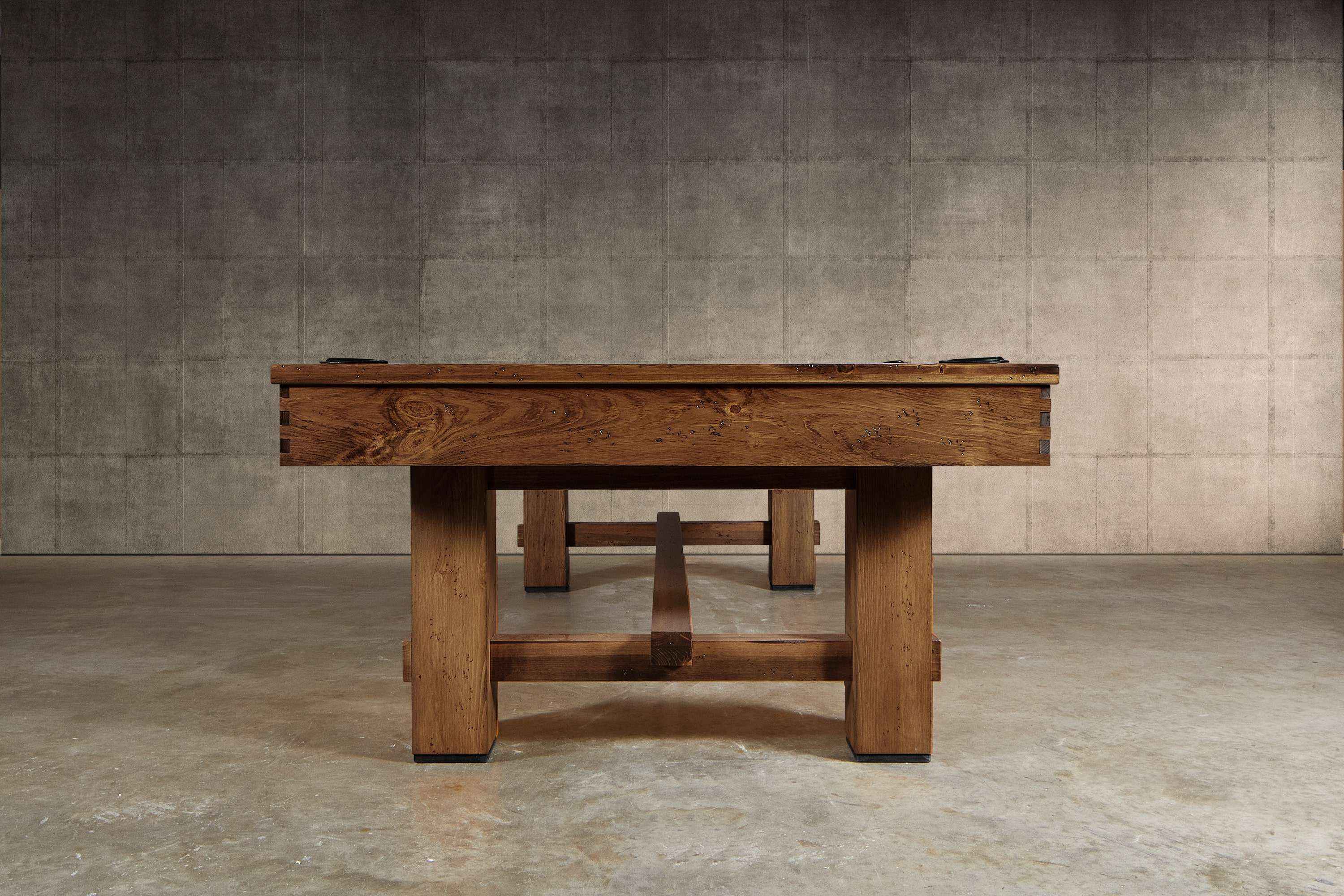 Doc & Holliday Churchill Rustic Pool & Billiard Table – Made in USA