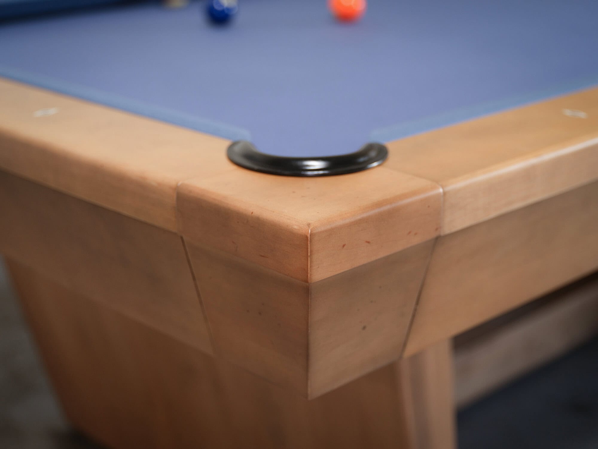 Kaci Slate Pool Table in Glazed Maple | Doc & Holliday