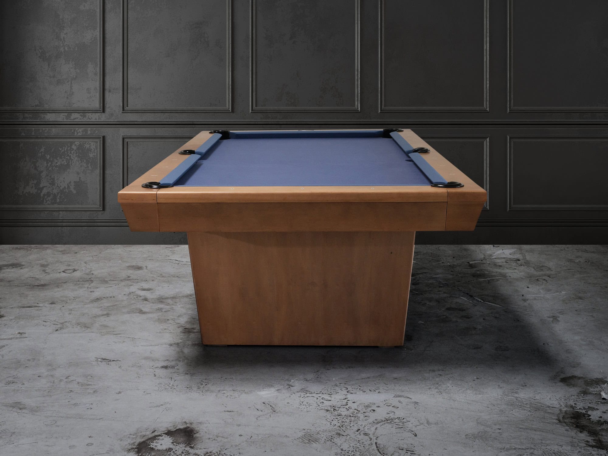 Kaci Slate Pool Table in Glazed Maple | Doc & Holliday