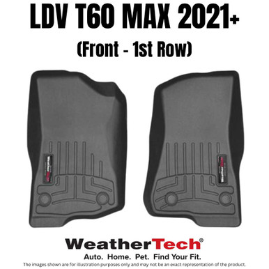 LDV T60 Max Floor Mats / Liner (2021+) - Front | WeatherTech