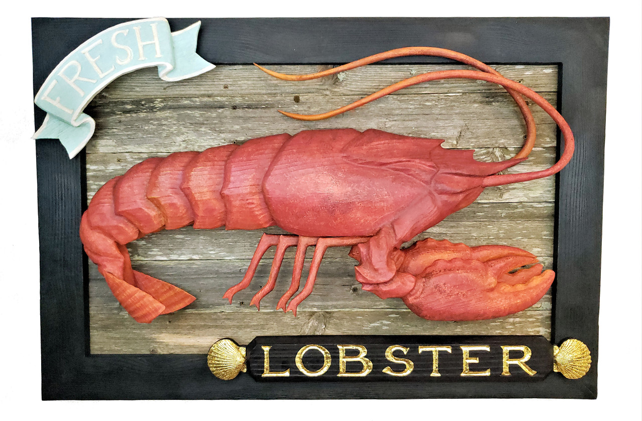 Lobster Trade Sign