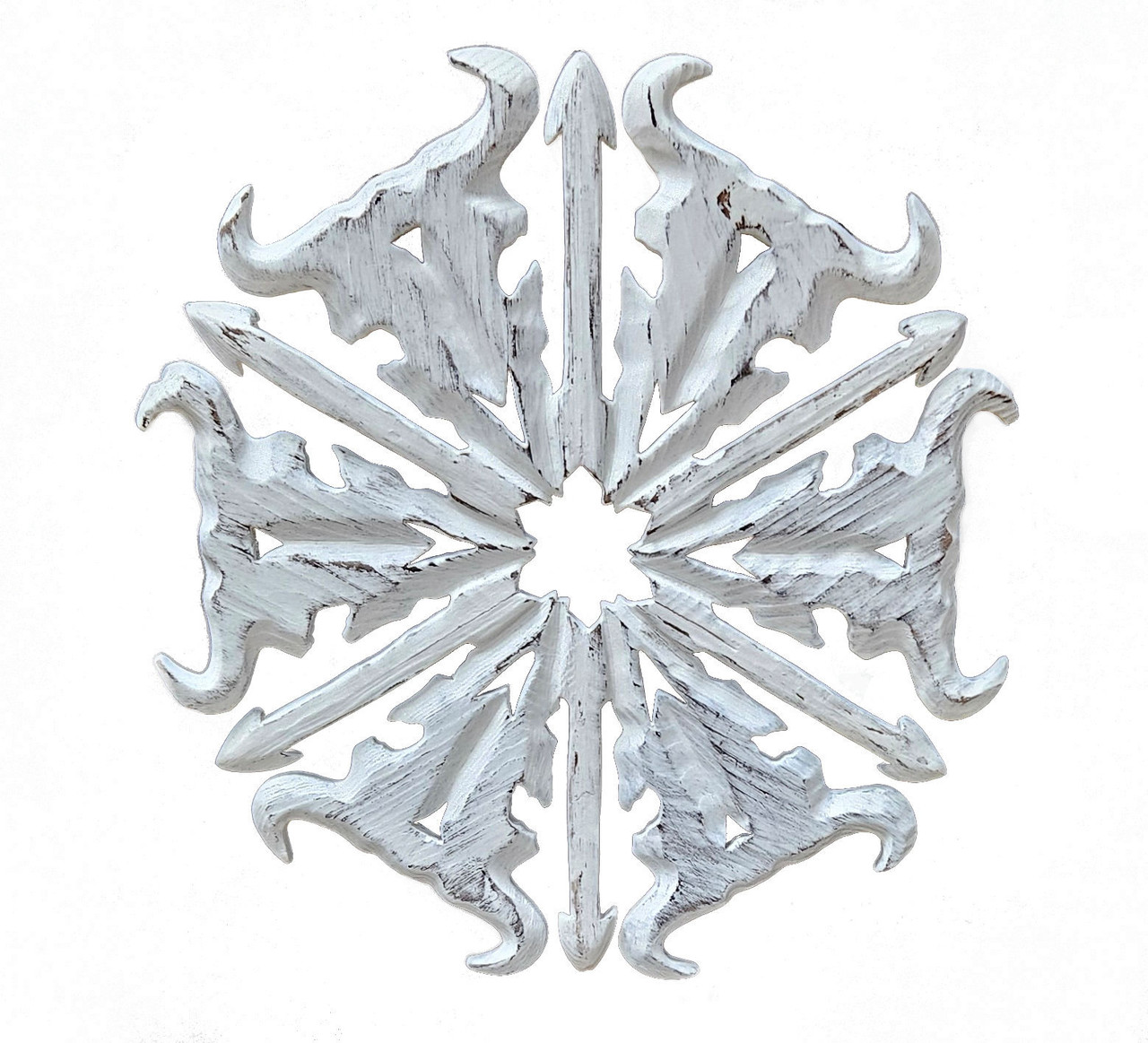 Cow Skull Snowflake