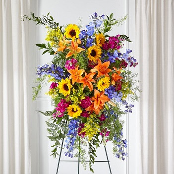 Faithful Friend™ Standing Spray - Albuquerque Florist