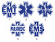 Star of Life, EMT, EMS, Paramedic Iron On Transfer, DIY Iron On, Ready ...