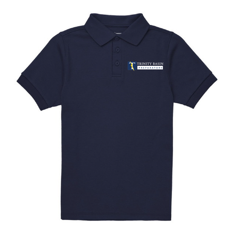 TBP - S/S Dri-Fit Polo with Logo - Navy - Academic Outfitters ...