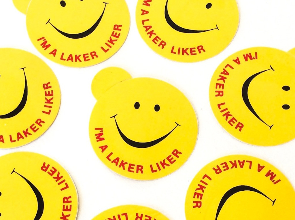 I'M A LAKER LIKER Sticker