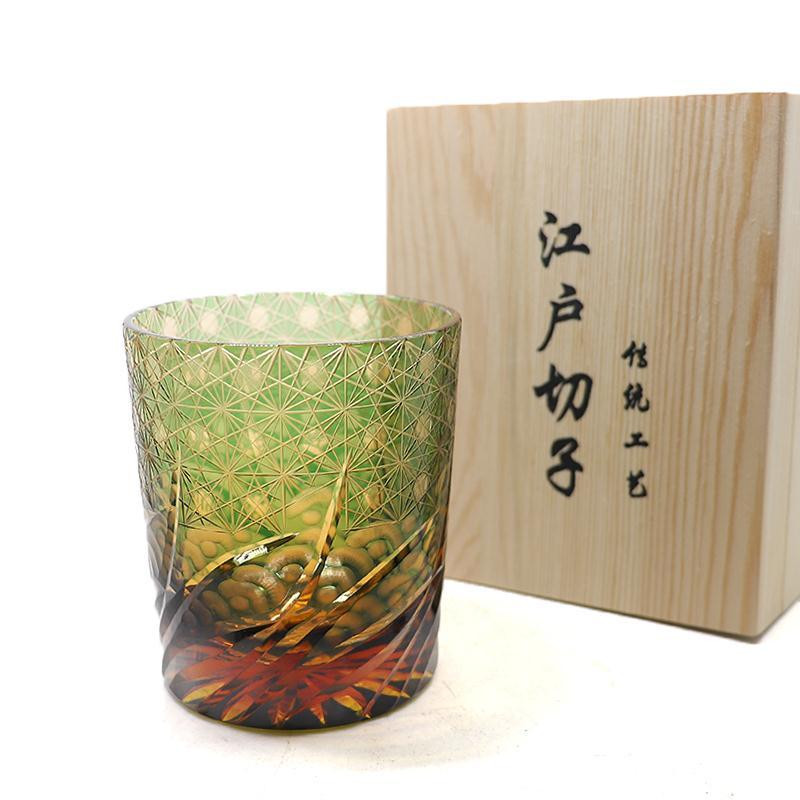 Hand-Carved Sake Glass
