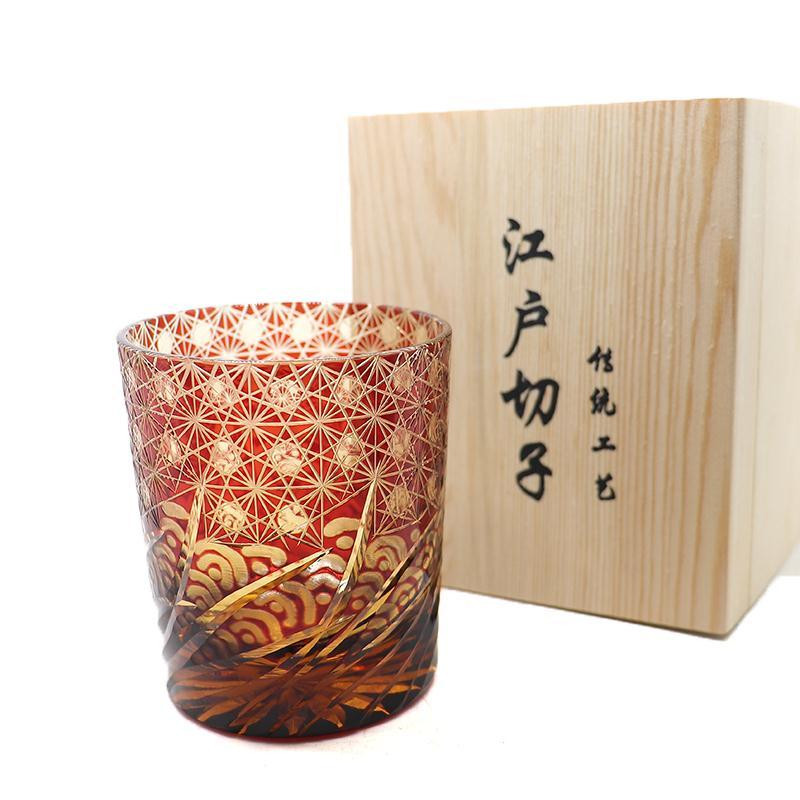 Hand-Carved Sake Glass