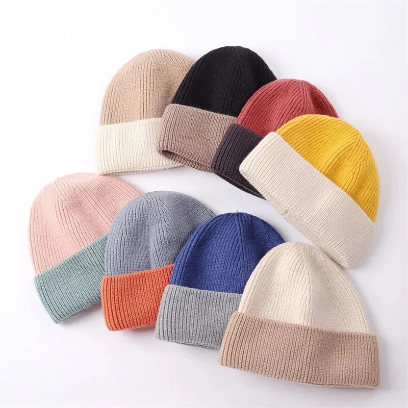 Colorblock Beanie