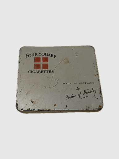 Vintage Four Square Cigarette Tin