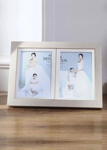 Modern Double-Frame Photo Frame