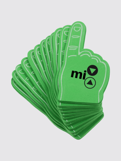 mi Foam Finger 12-Piece