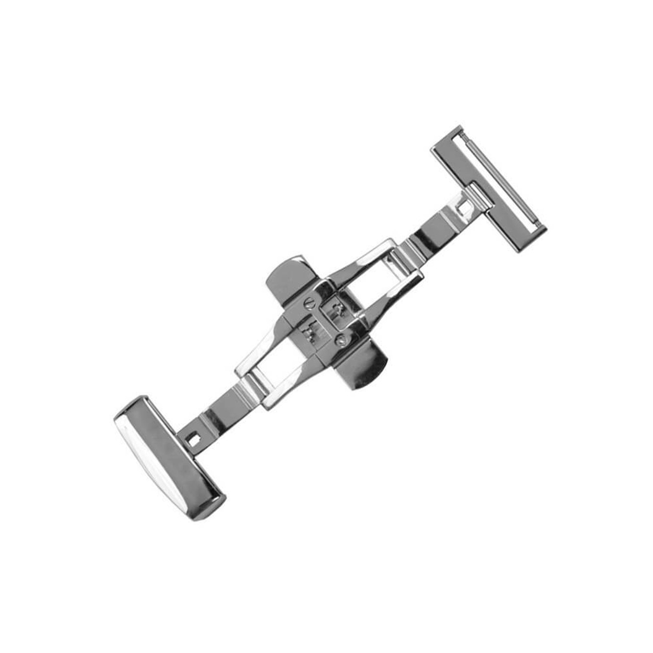 22mm Push-Button Butterfly Deploy Clasp | Universal Deployant Buckle 22mm Push-Button Butterfly Deploy Clasp | Universal Deployant Buckle