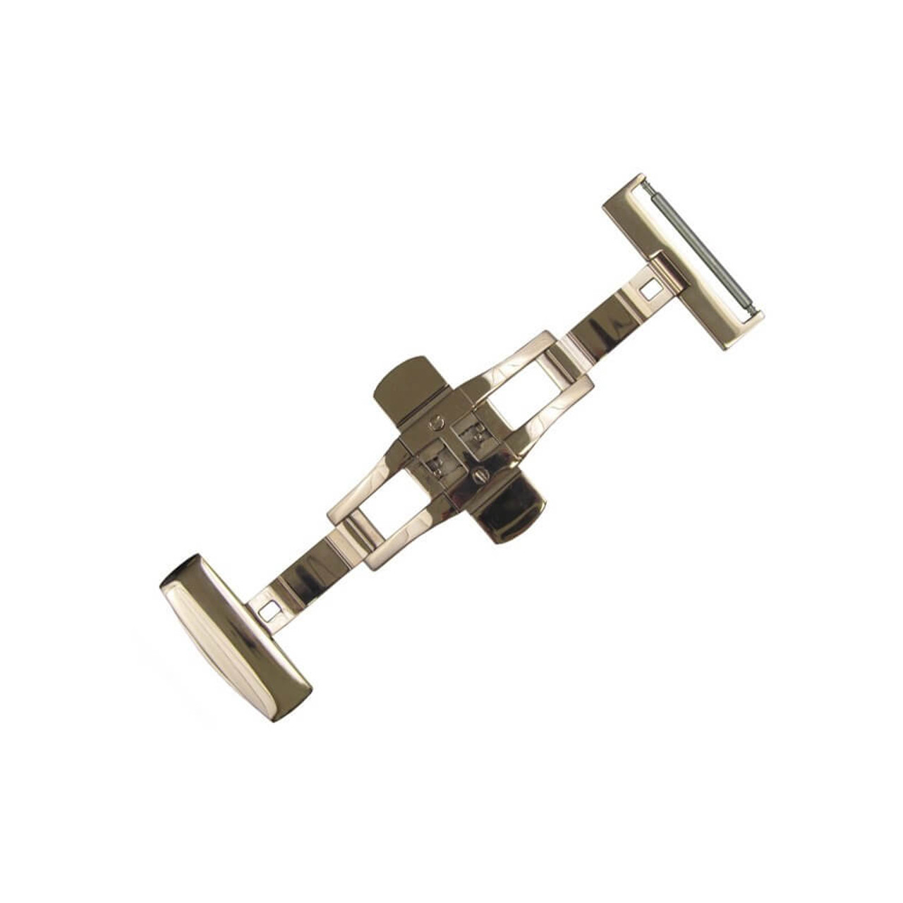 24mm Push-Button Butterfly Deploy Clasp | Universal Deployant Buckle 24mm Push-Button Butterfly Deploy Clasp | Universal Deployant Buckle
