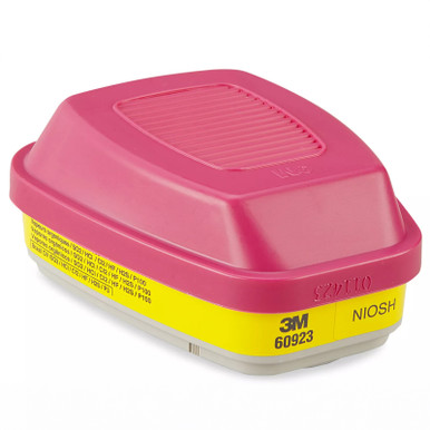 3M RESPIRATOR CARTRIDGE 60923 P100 ORGANIC - 2 PACK - OBSIDIAN INDUSTRIAL